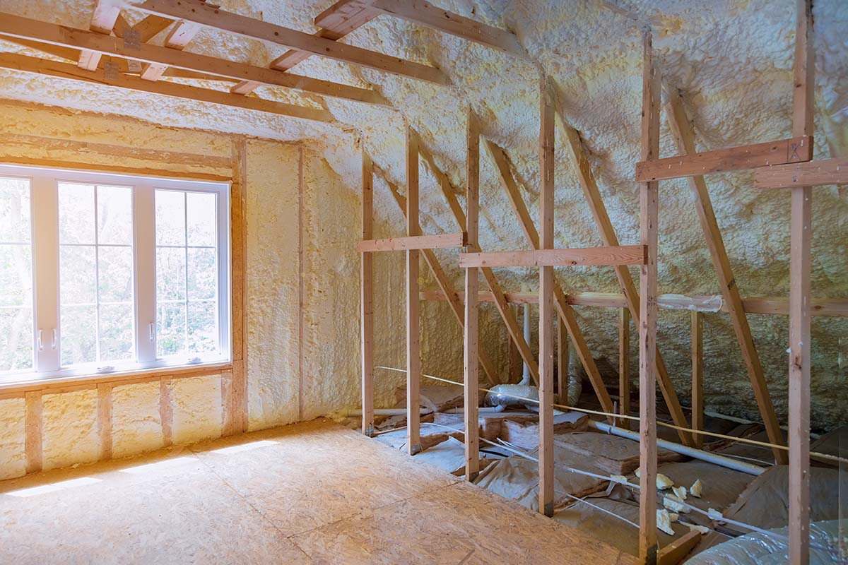 Insulate The Attic Floor Or Roof Deck? - Spray Foam - Top Rated